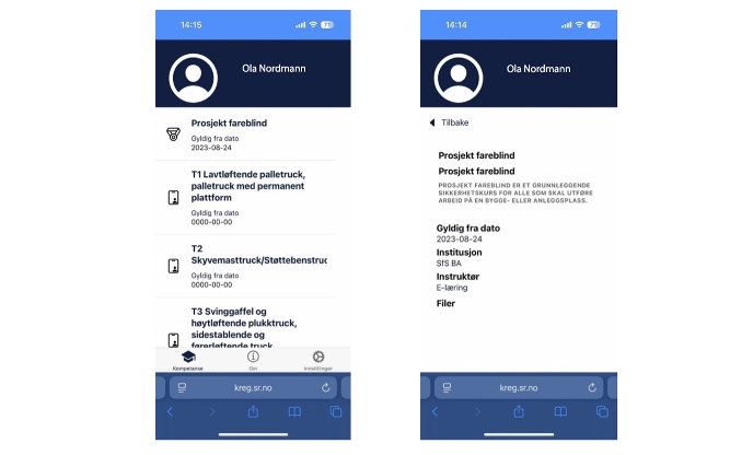 «Prosjekt Fareblind og Farlige Mønstre» direkte inn i Kompetanseregisteret